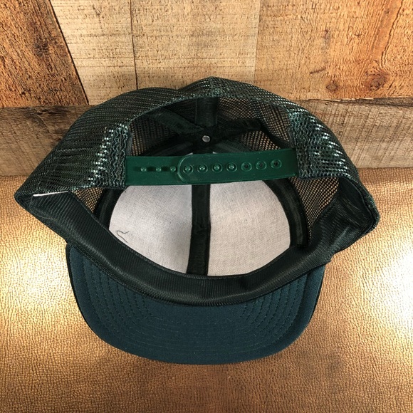 Accessories | Trucker Hat Vintage Snapback Cap Patch Logo Nos | Poshmark